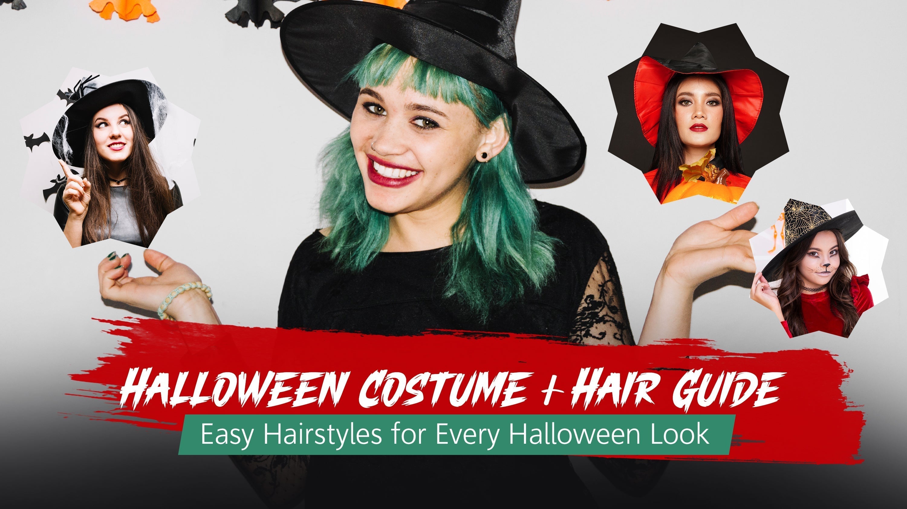 Halloween Costume + Hair Match Guide: Easy Hairstyles for Every Hallow ...