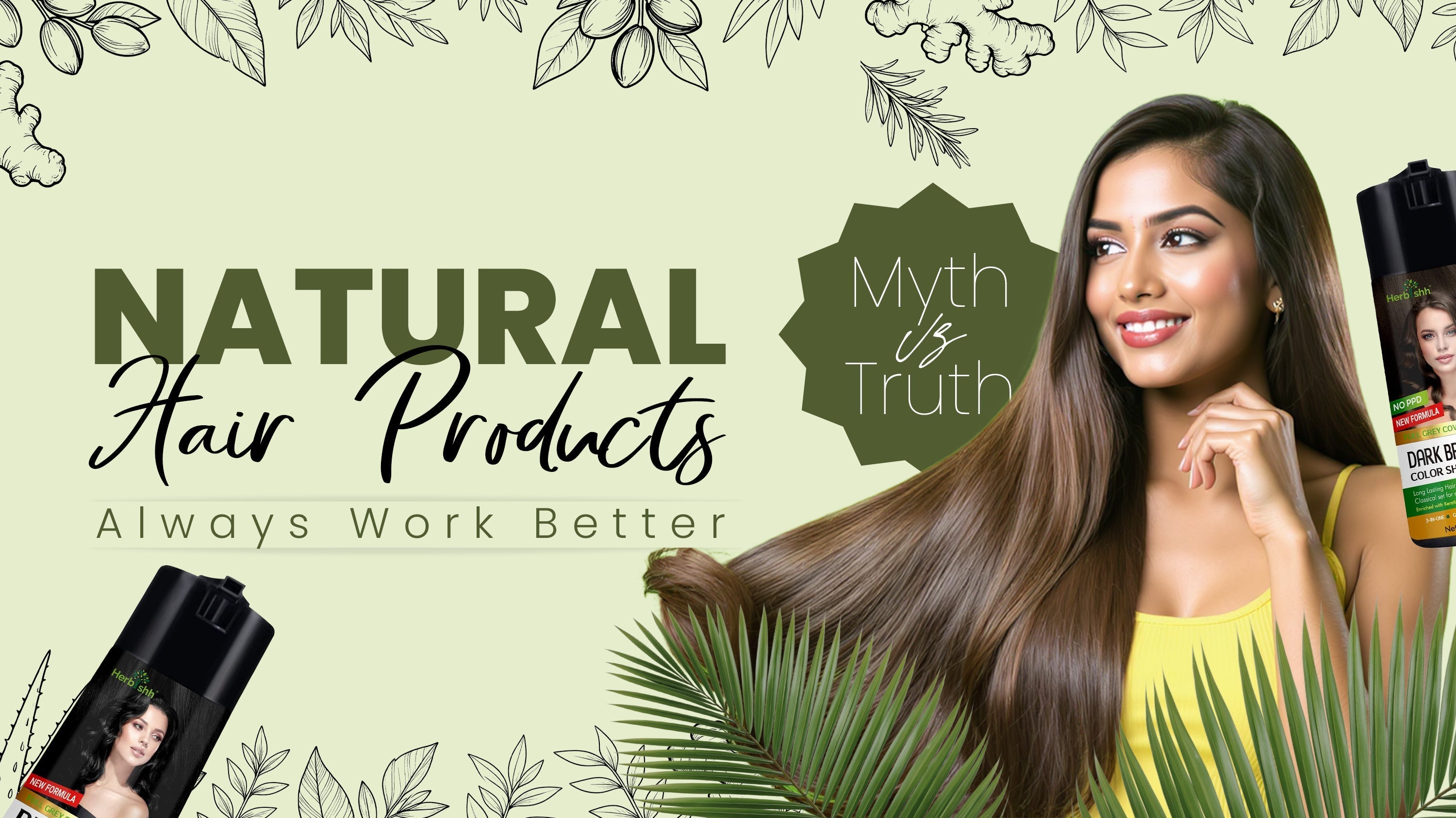 Myth vs Truth; Natural Hair Products Always Work Better – herbishh.com