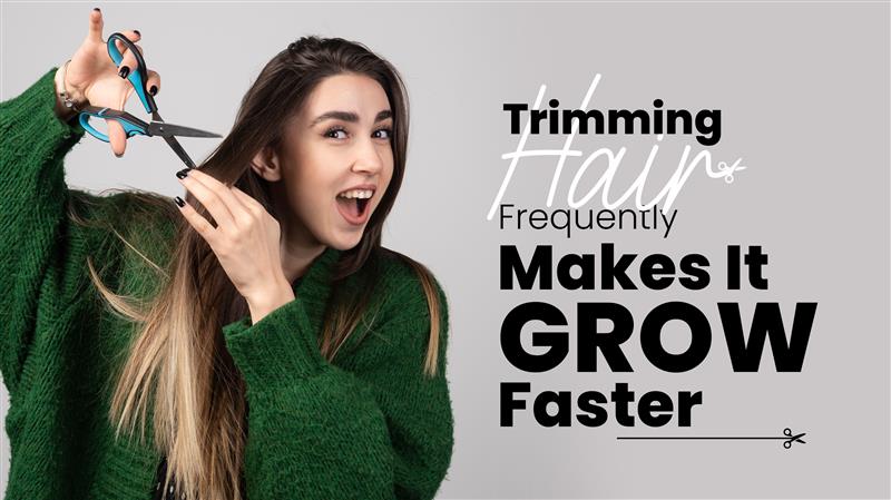 Myth: Trimming Hair Frequently Makes It Grow Faster – herbishh.com